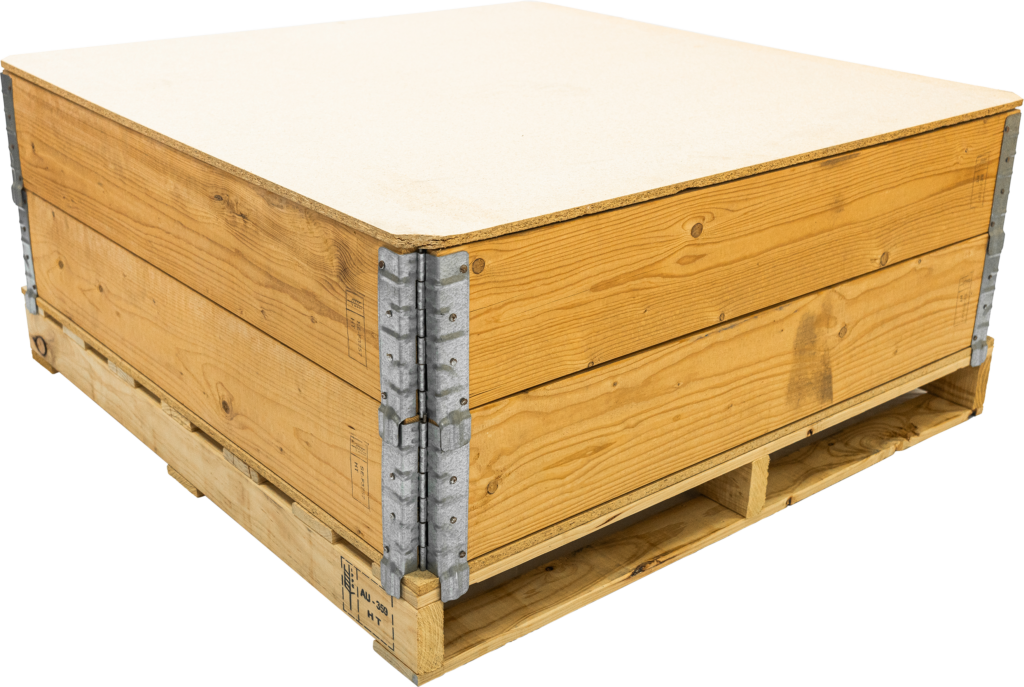 1165 x 1165mm Pallet Collar Crate – 2 Collars - Palletwest